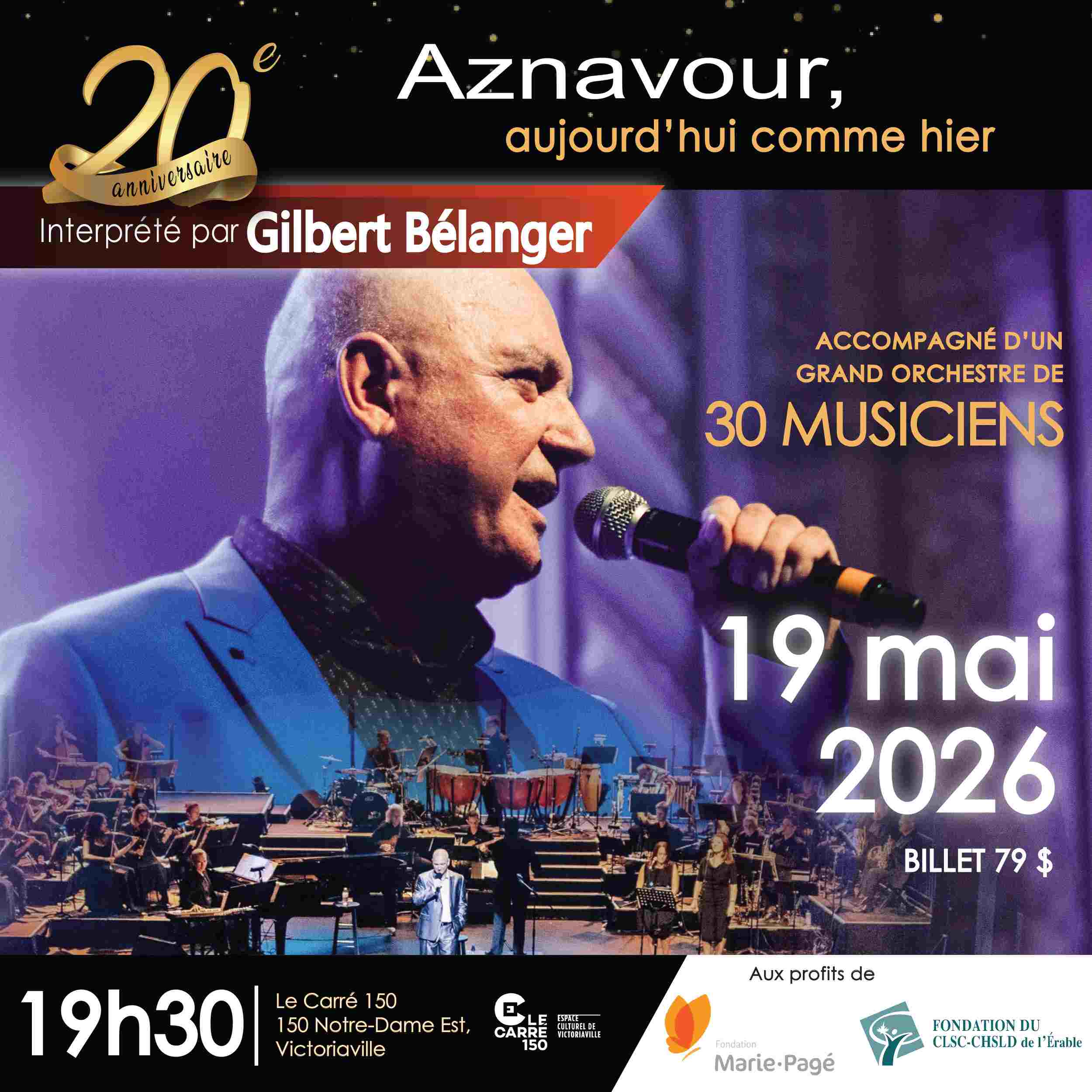 Le Carré 150 - Aznavour, aujourd’hui comme hier (20e anniversaire ...